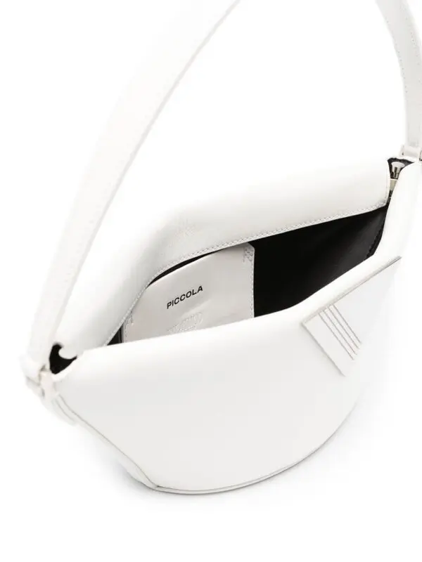 Attico Piccola Leather Shoulder Bag - White