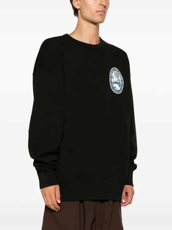 Kenzo Logo-patch Cotton Sweatshirt