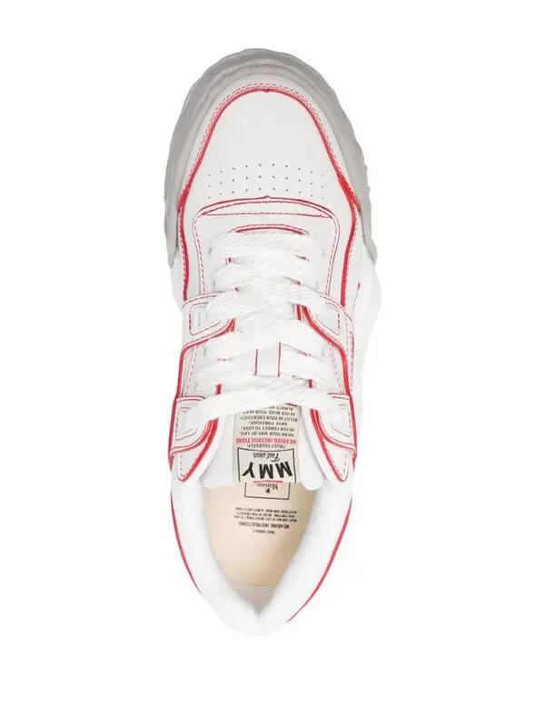 Mihara Yasuhiro Parker Original Sole Sneakers - White