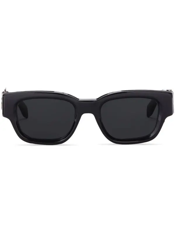 Palm Angels Posey Square-frame Sunglasses - Black