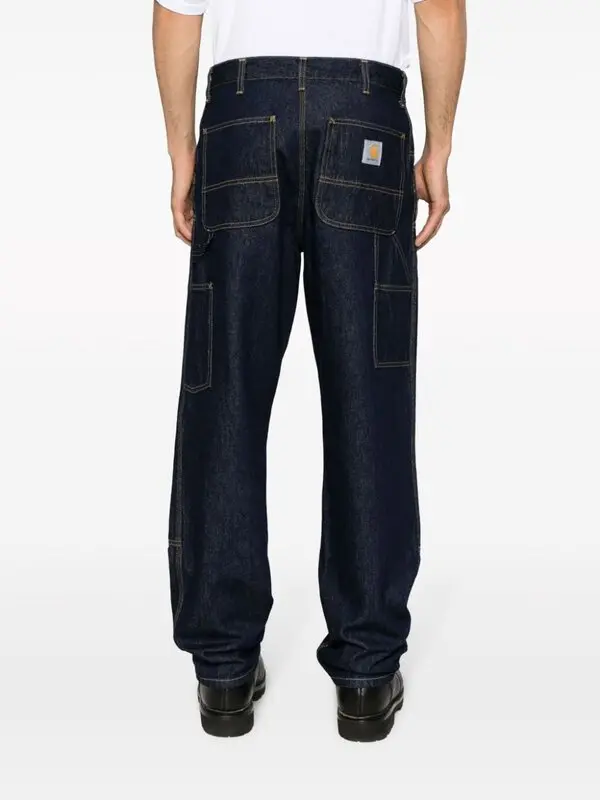 Carhartt Work In Progress Double Knee Trousers - Blue