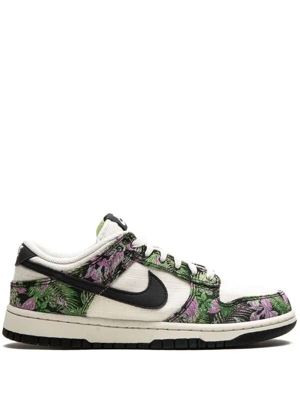 Nike Dunk Low Floral Tapestry Sneakers