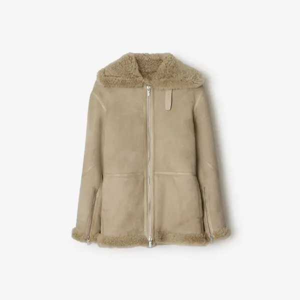 Burberry - Burberry Shearling Aviator Jacket