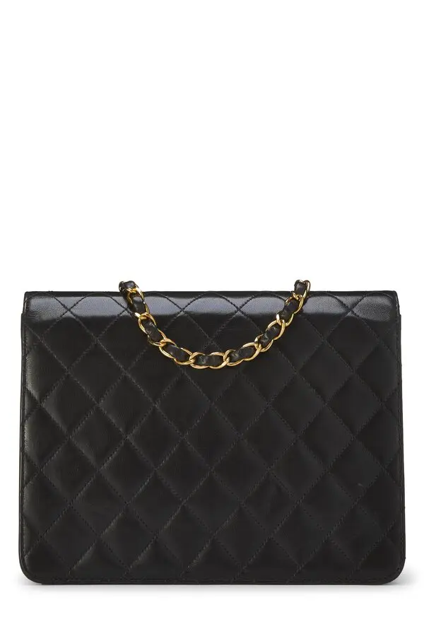 Chanel Lambskin Ex Flap Small Shoulder Bag