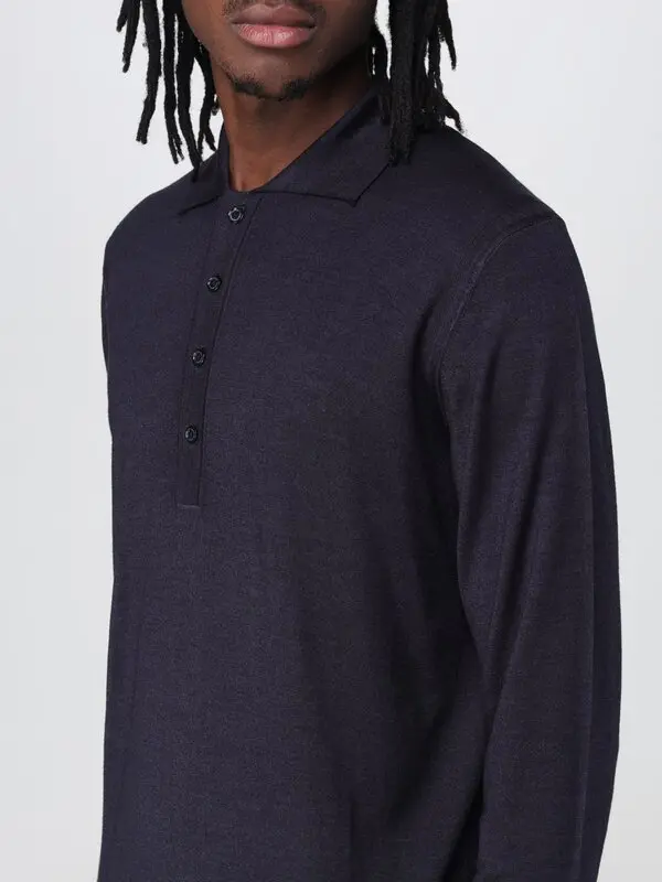 PAOLO PECORA Polo Shirt - Blue