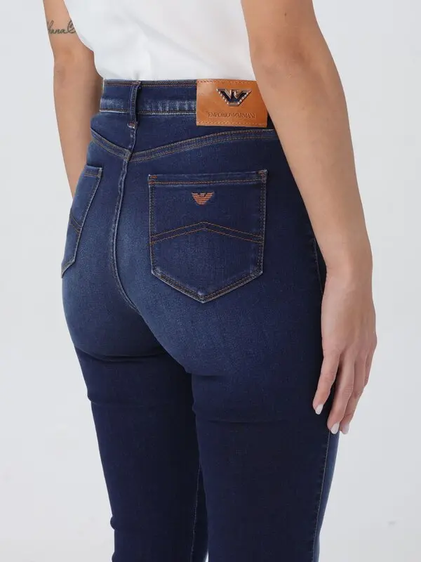 Emporio Armani Wash Jeans - Blue