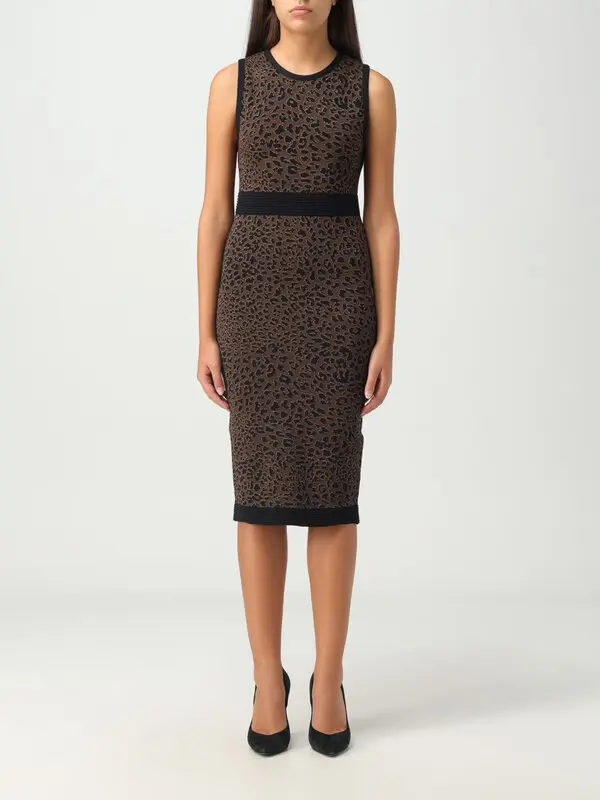 Liu Jo Sleeveless Printed Midi Dress