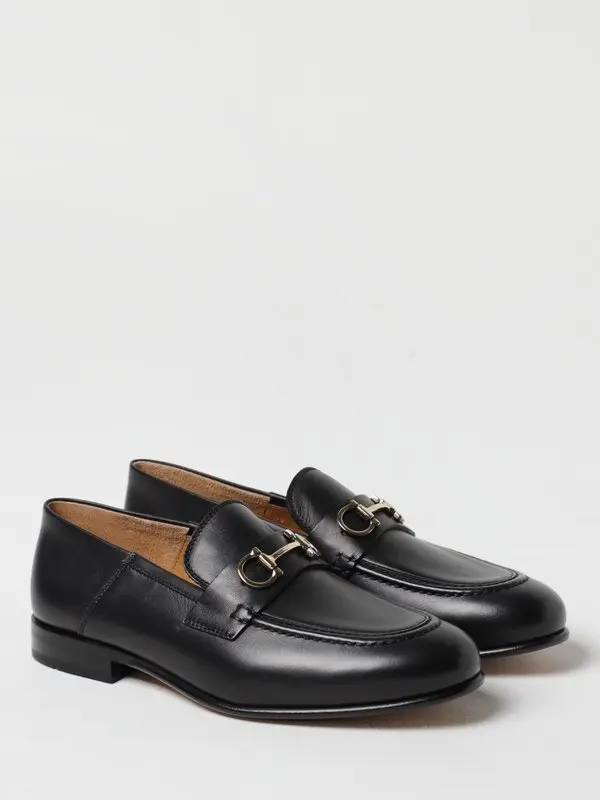 FERRAGAMO Leather Loafers