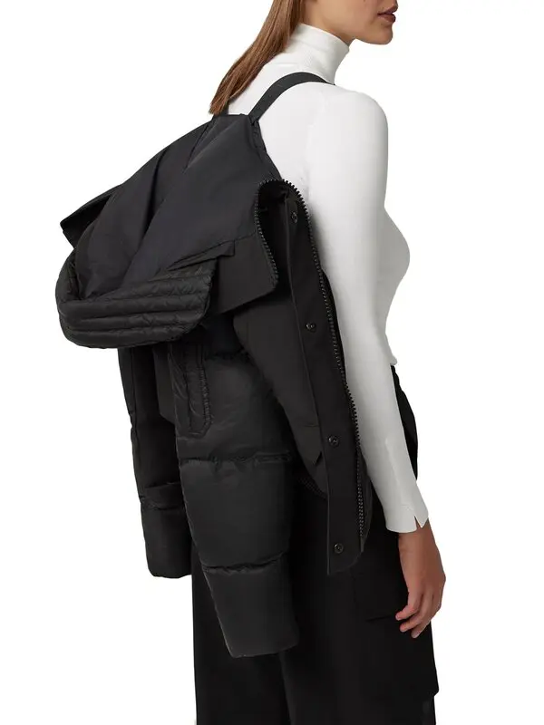 Canada Goose Paradigm Chilliwack Hooded Down Jacket - Black