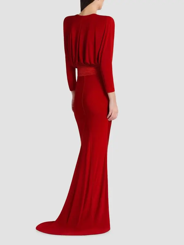 ZHIVAGO I'm Her Long-sleeve Gown
