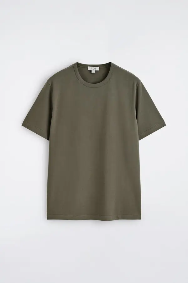 Cos Brushed-cotton Shirt - Green