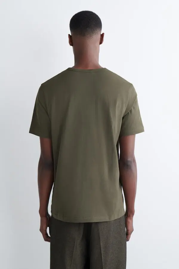 Cos Brushed-cotton Shirt - Green