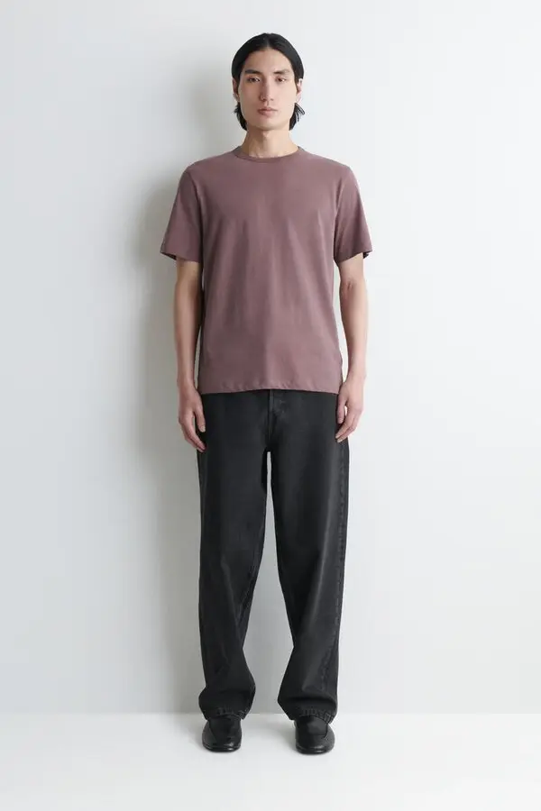 Cos Brushed-cotton Shirt - Red