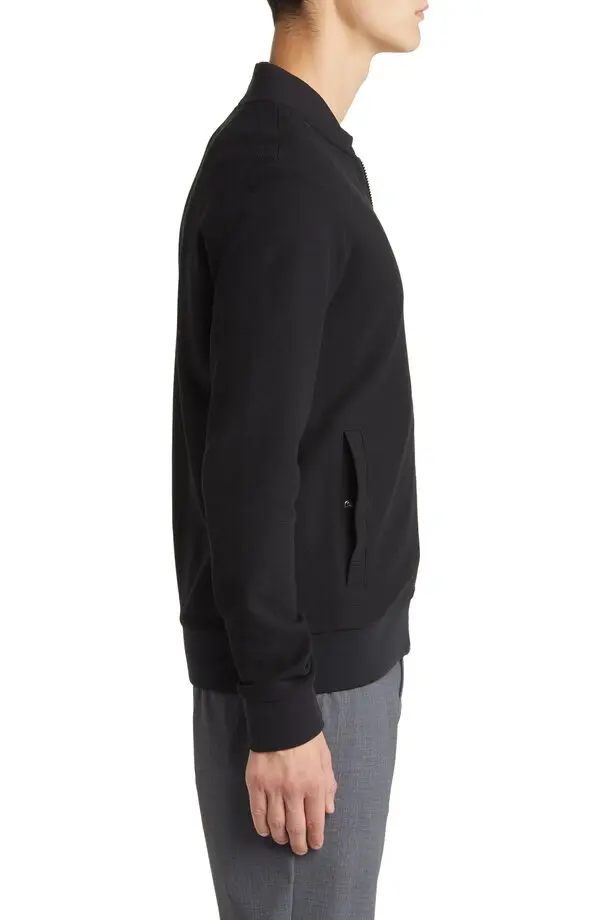 BOSS Skiles Knit Bomber Jacket
