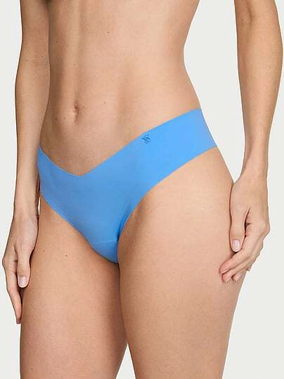 Victoria's Secret No-show Thong Panty - Blue