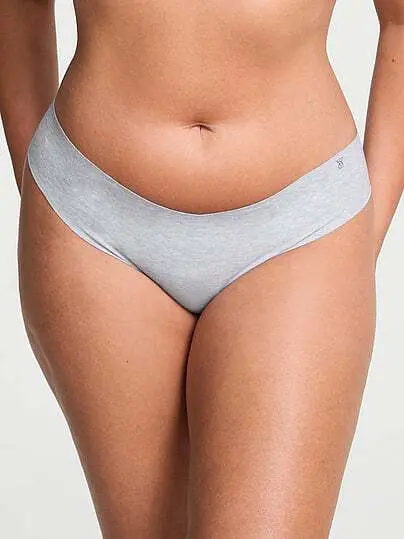 Victoria's Secret No-show Thong Panty - Grey