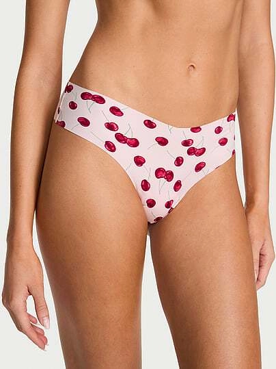 Victoria's Secret No-show Thong Panty - Print