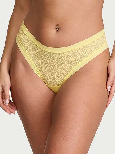 Victoria's Secret No-show Thong Panty - Yellow