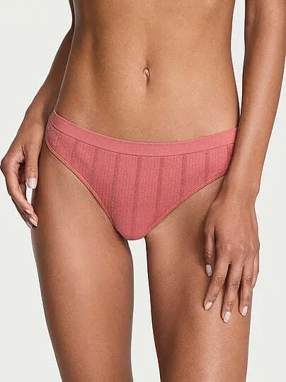 Victoria's Secret Seamless Thong Panty - Gold