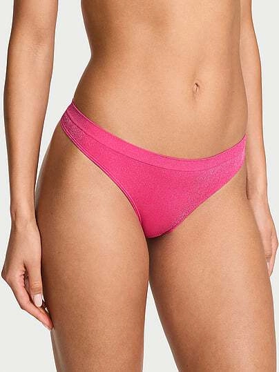 Victoria's Secret Seamless Thong Panty - Gold