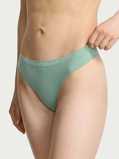 Victoria's Secret Seamless Thong Panty - Green