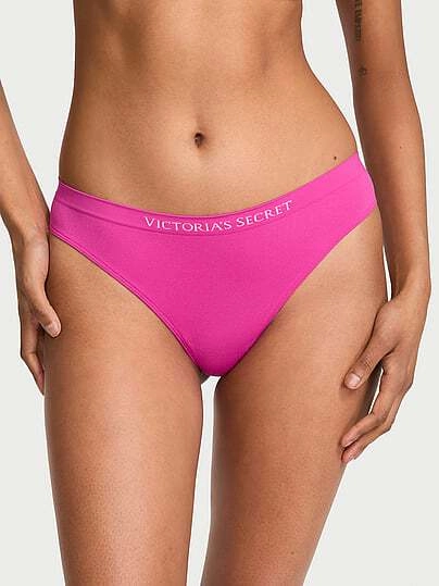 Victoria's Secret Seamless Thong Panty - Pink