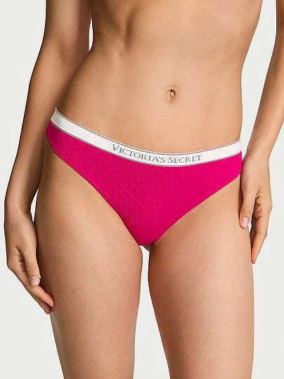 Victoria's Secret Seamless Thong Panty - Print