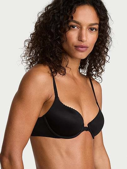 Victoria's Secret Body Victoria Lightly Lined Smooth Demi Bra - Black