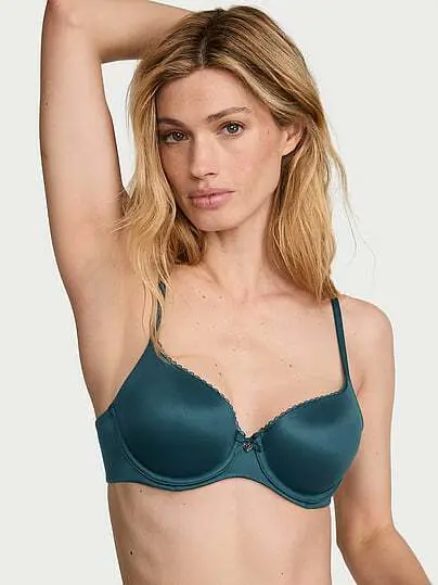Victoria's Secret Body Victoria Lightly Lined Smooth Demi Bra - Blue