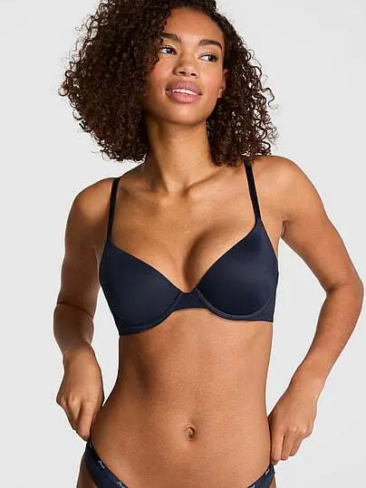 Pink Wear Everywhere Push-up Bra - Blue