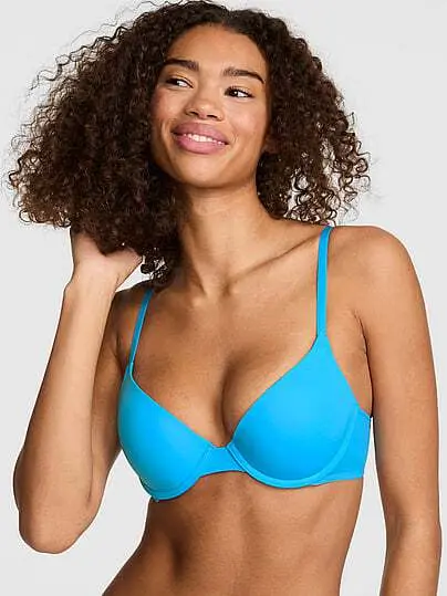 Pink Wear Everywhere Everywhere™ Push-up Bra - Blue
