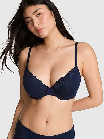 Pink Wear Everywhere™ Push-up Bra - Blue