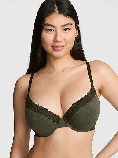 Pink Wear Everywhere Push-up Bra - Green