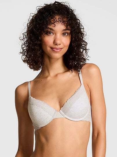 Pink Wear Everywhere™ Push-up Bra - Grey