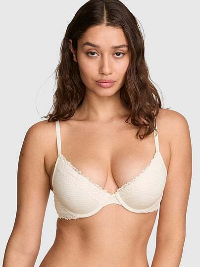 Pink Wear Everywhere™ Push-up Bra - Grey