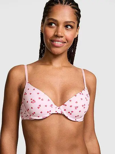 Pink Wear Everywhere Everywhere™ Push-up Bra - Print
