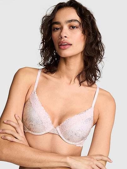 Pink Wear Everywhere™ Push-up Bra - Print