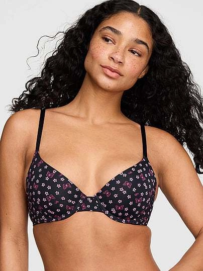 Pink Wear Everywhere™ Push-up Bra - Print