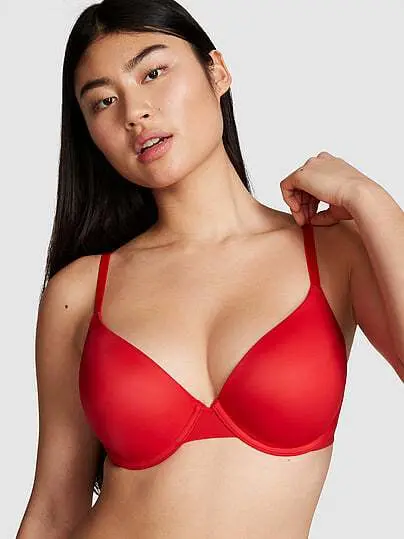 Pink Wear Everywhere Everywhere™ Push-up Bra - Red