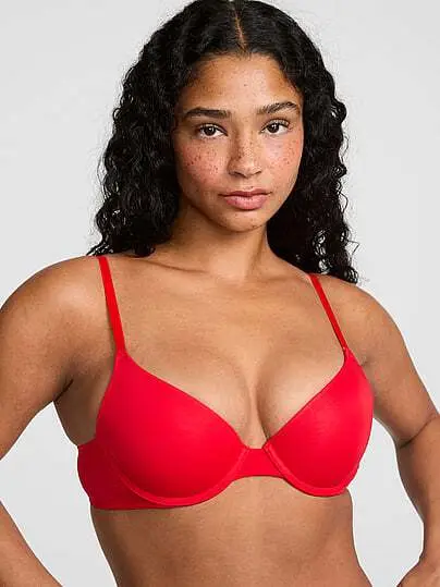 Pink Wear Everywhere Everywhere™ Push-up Bra - Red