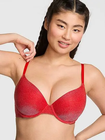 Pink Wear Everywhere Everywhere™ Push-up Bra - Red