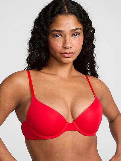 Pink Wear Everywhere™ Push-up Bra - Red
