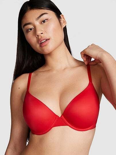 Pink Wear Everywhere™ Push-up Bra - Red