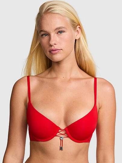 Pink Wear Everywhere™ Push-up Bra - Red