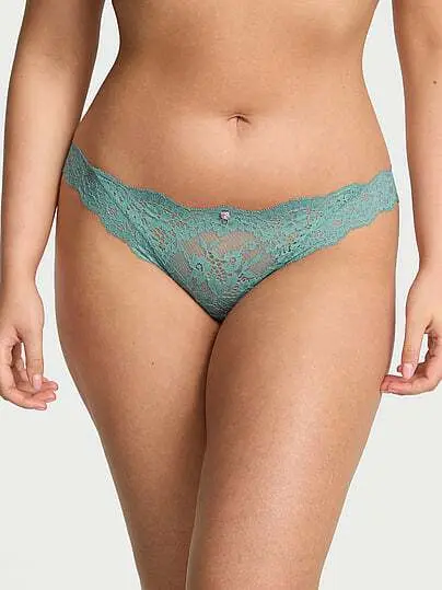 Victoria's Secret Love Cloud Adjustable String Bikini Panty - Green