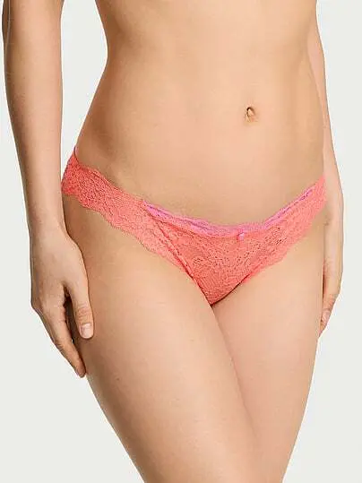 Victoria's Secret Love Cloud Adjustable String Bikini Panty - Orange