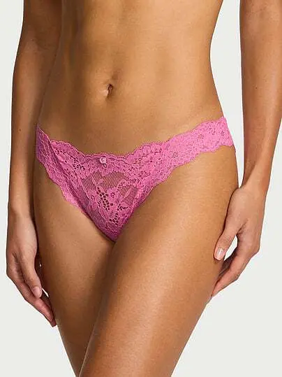 Victoria's Secret Love Cloud Adjustable String Bikini Panty - Pink