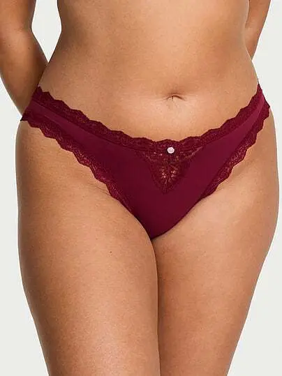 Victoria's Secret Love Cloud Adjustable String Bikini Panty - Red