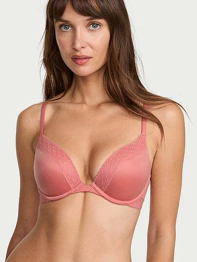 Victoria's Secret Body Victoria Push-up Smooth Bra - Pink