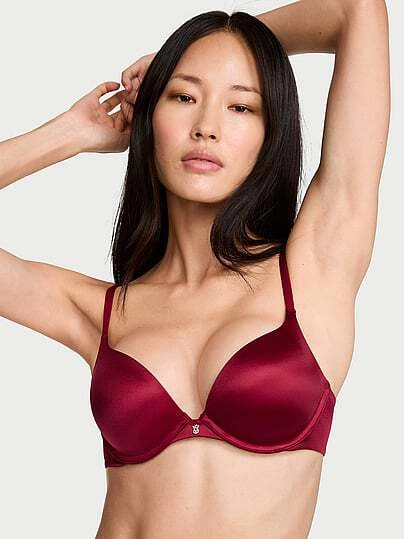 Victoria's Secret Body Victoria Push-up Smooth Bra - Red